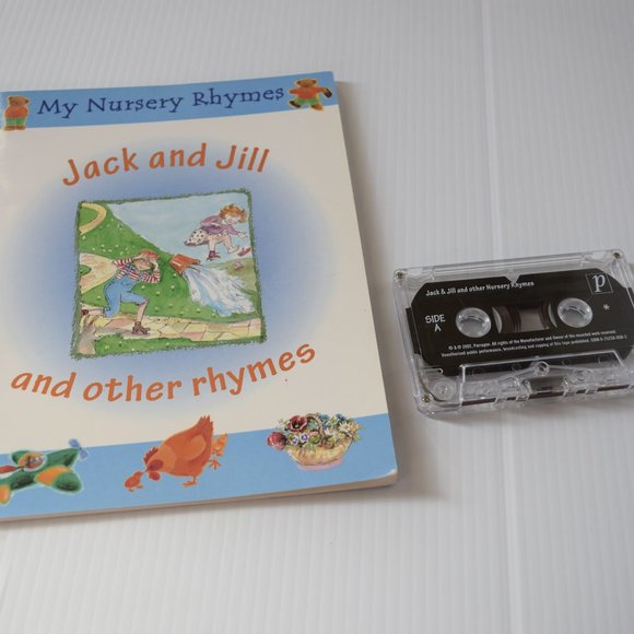 Vintage | Media | Jack And Jill And Other Nursery Rhymes Book Cassette ...
